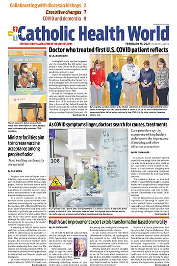 Catholic Health World Current Issue