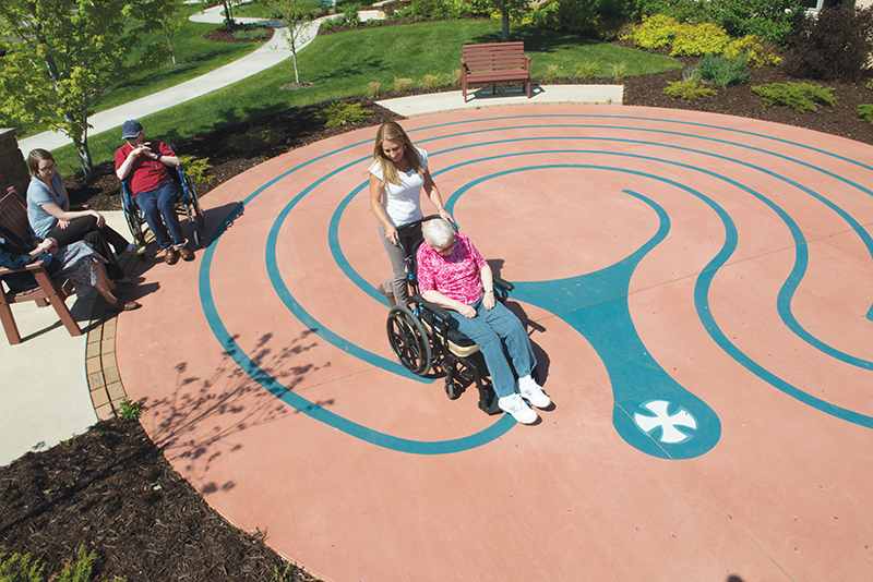 Labyrinth Walk Serves as Tool for Spiritual Journey