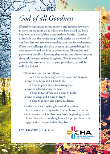 Meeting Opening Reflection Card